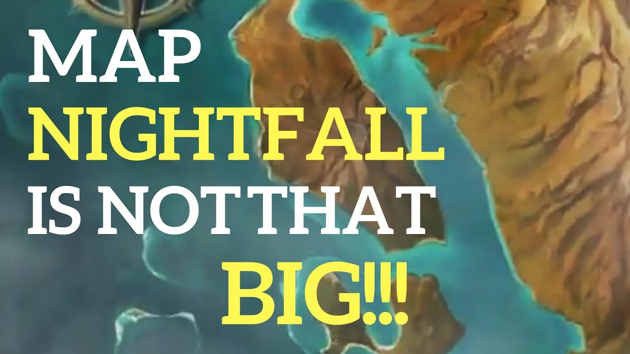 The REAL Map Size in Guild Wars: Nightfall - YouTube