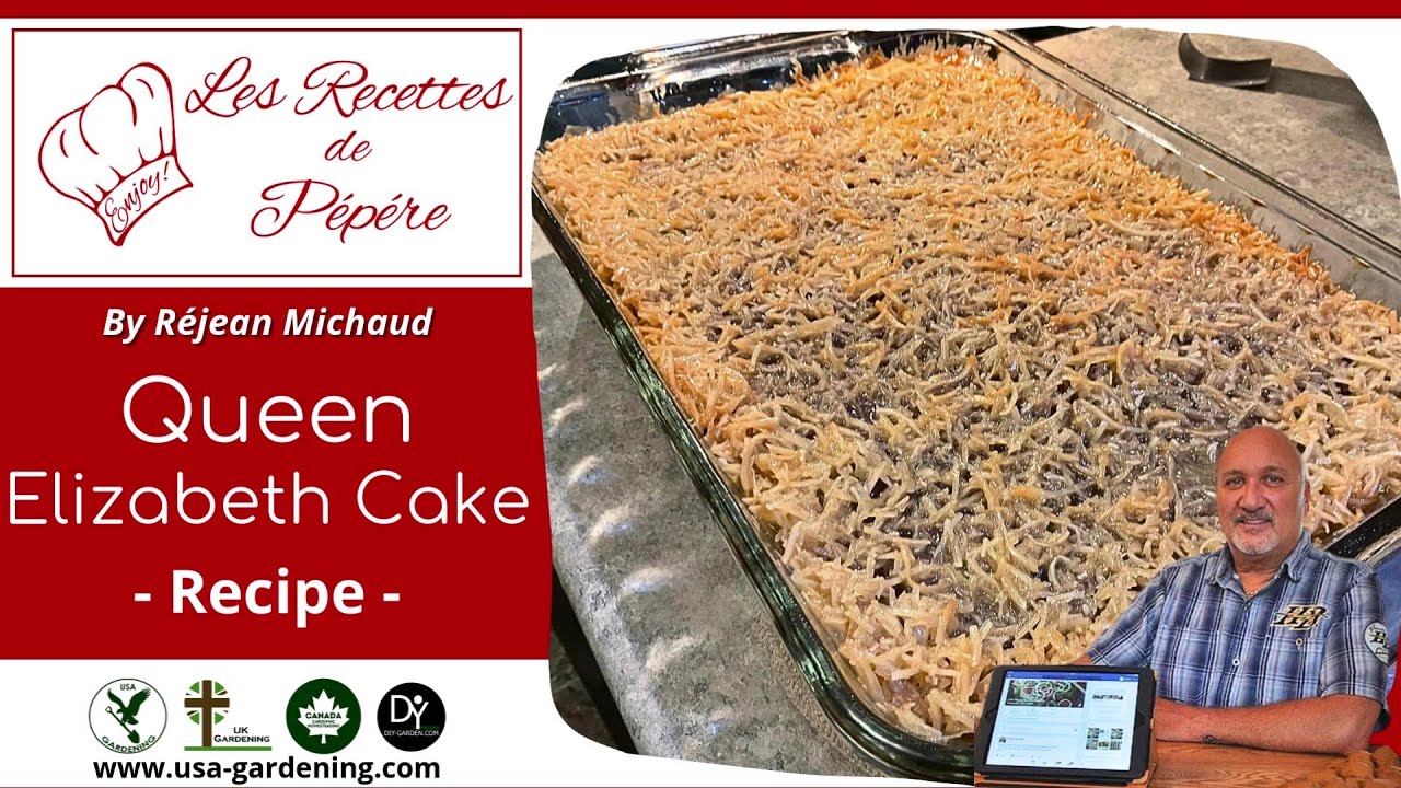 QUEEN ELIZABETH CAKE RECIPE - YouTube
