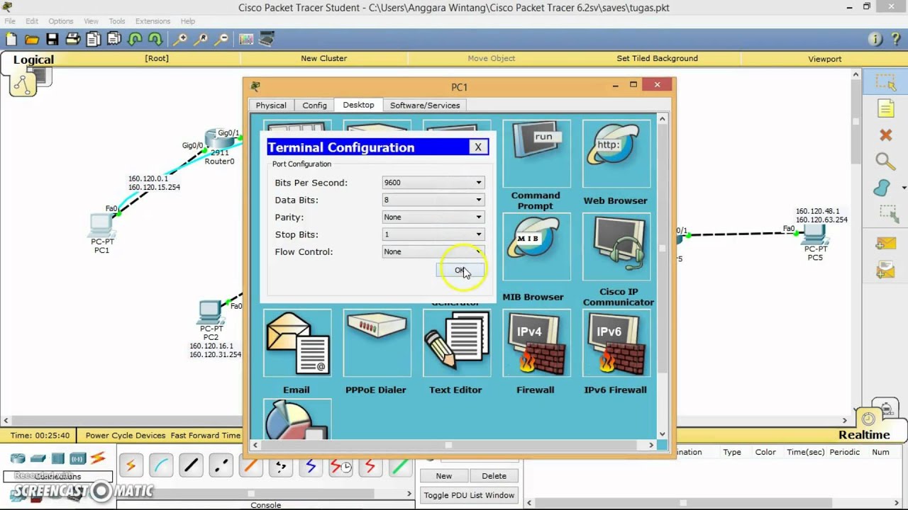 Jarkom - Konfigurasi router - YouTube