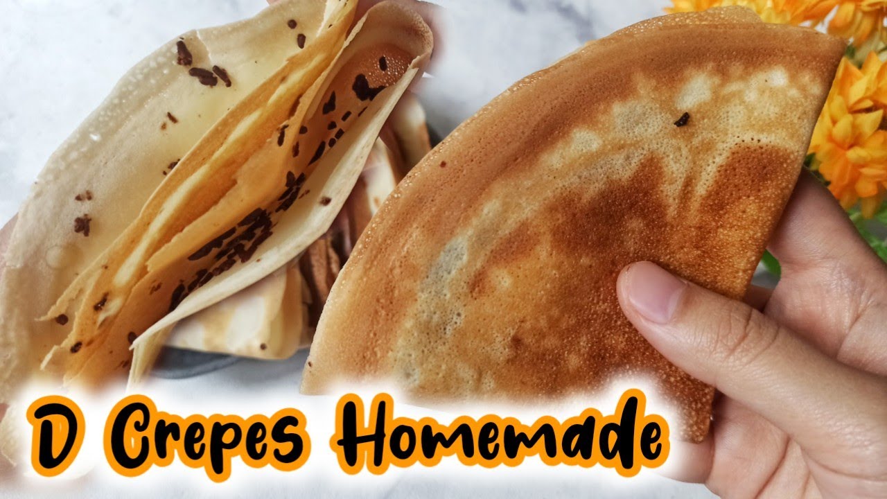 Resep Crepes Teflon | Homemade Crepes Recipe - YouTube