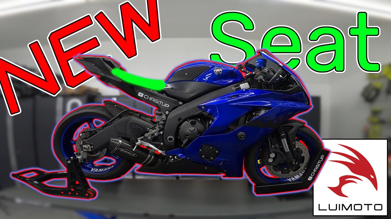 Yamaha R6 - NEW Seat!! - YouTube