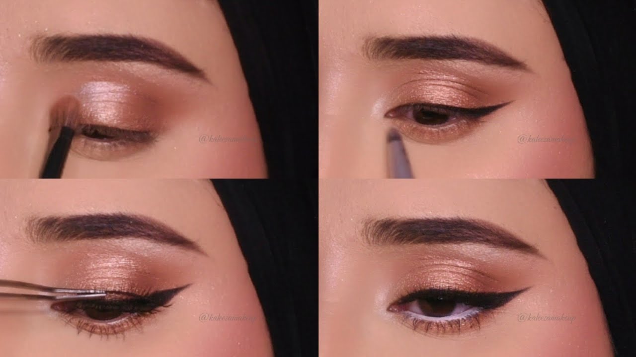 "Effortless Elegance: French Beige Eye Makeup Look" 🍂 - YouTube