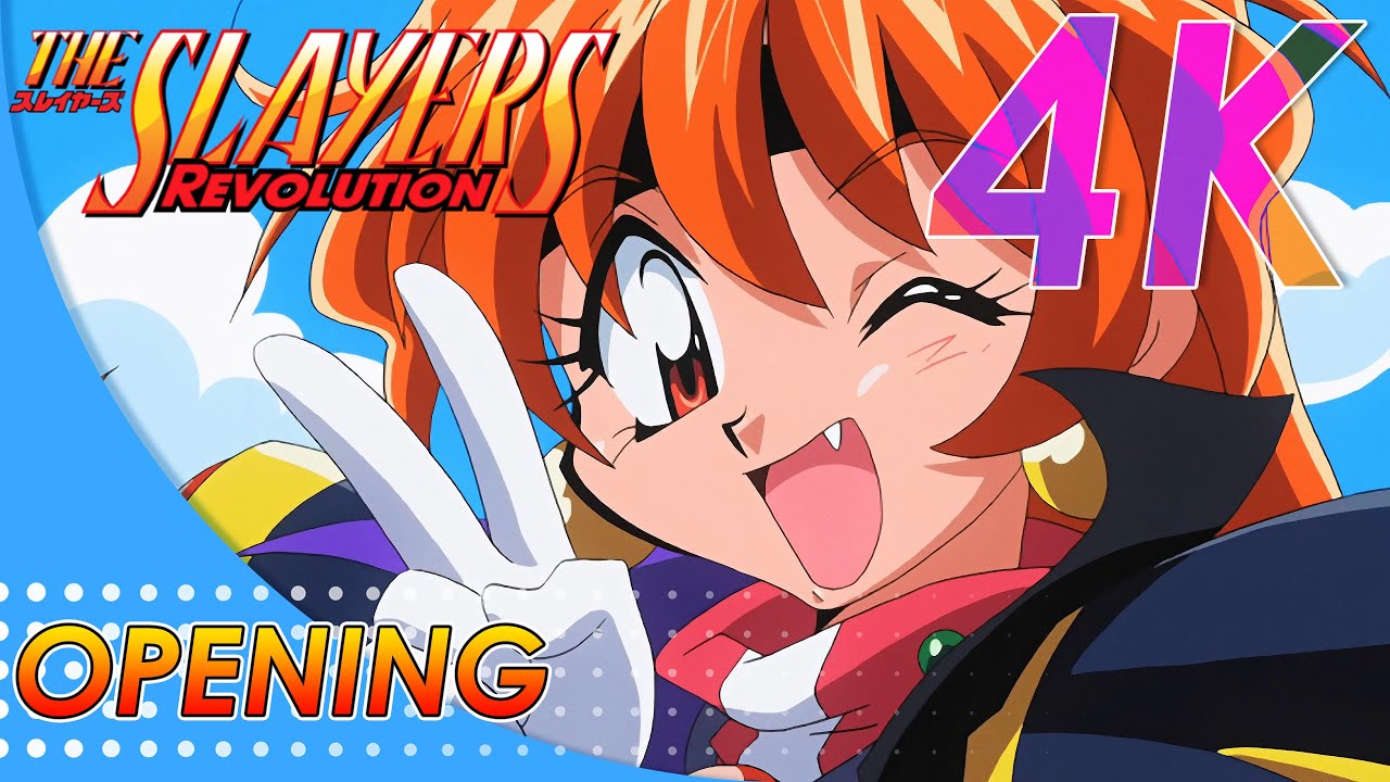 Slayers Revolution Opening | Creditless | 4K 60FPS Remastered - YouTube