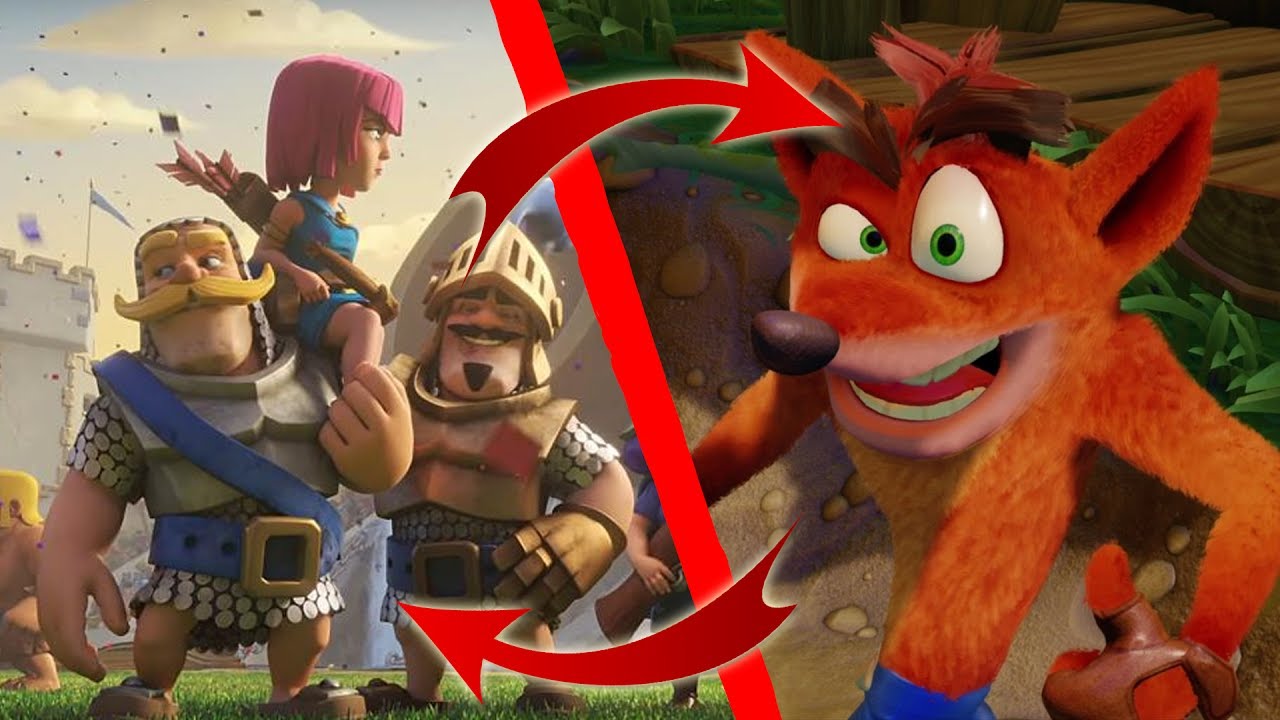 CLASH ROYALE EN CRASH ! WTF | Crash 3 Nuzlocke #2 - YouTube