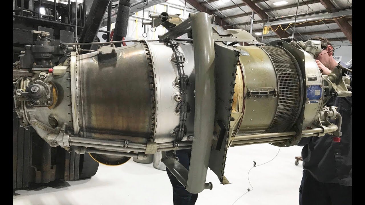 Turbine Engine Wash & Closing Inspection - YouTube