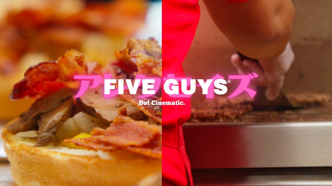 FIVE GUYS but CINEMATIC | Sony FX30 | 21:9 Ultra Wide 4K - YouTube