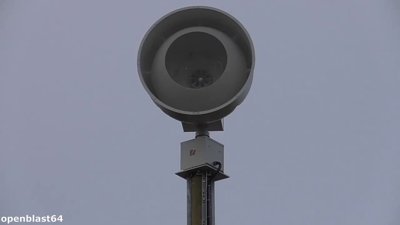 Federal Signal 508 siren test, Racine, WI - YouTube