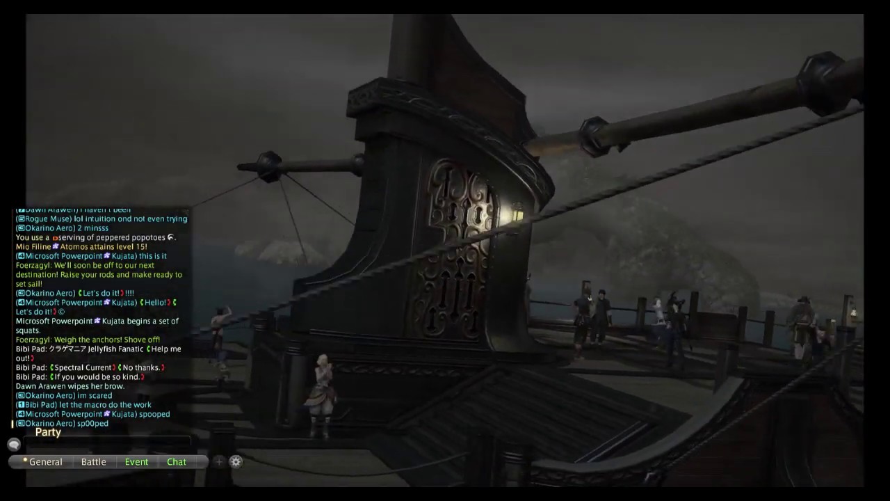 FF14 Ocean Fishing クラゲマニア Jellyfish Fanatic - YouTube