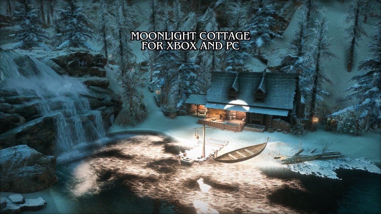 Moonlight Cottage, A Skyrim Home for Xbox and PC (AE/SE/LE) - YouTube