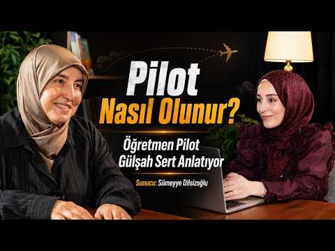 Pilot Nasıl Olunur? Öğretmen Pilot Gülşah Sert Anlatıyor | Aile Vizyon