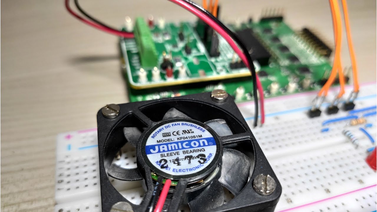 Smart PWM fan driver - SLG47105 - YouTube