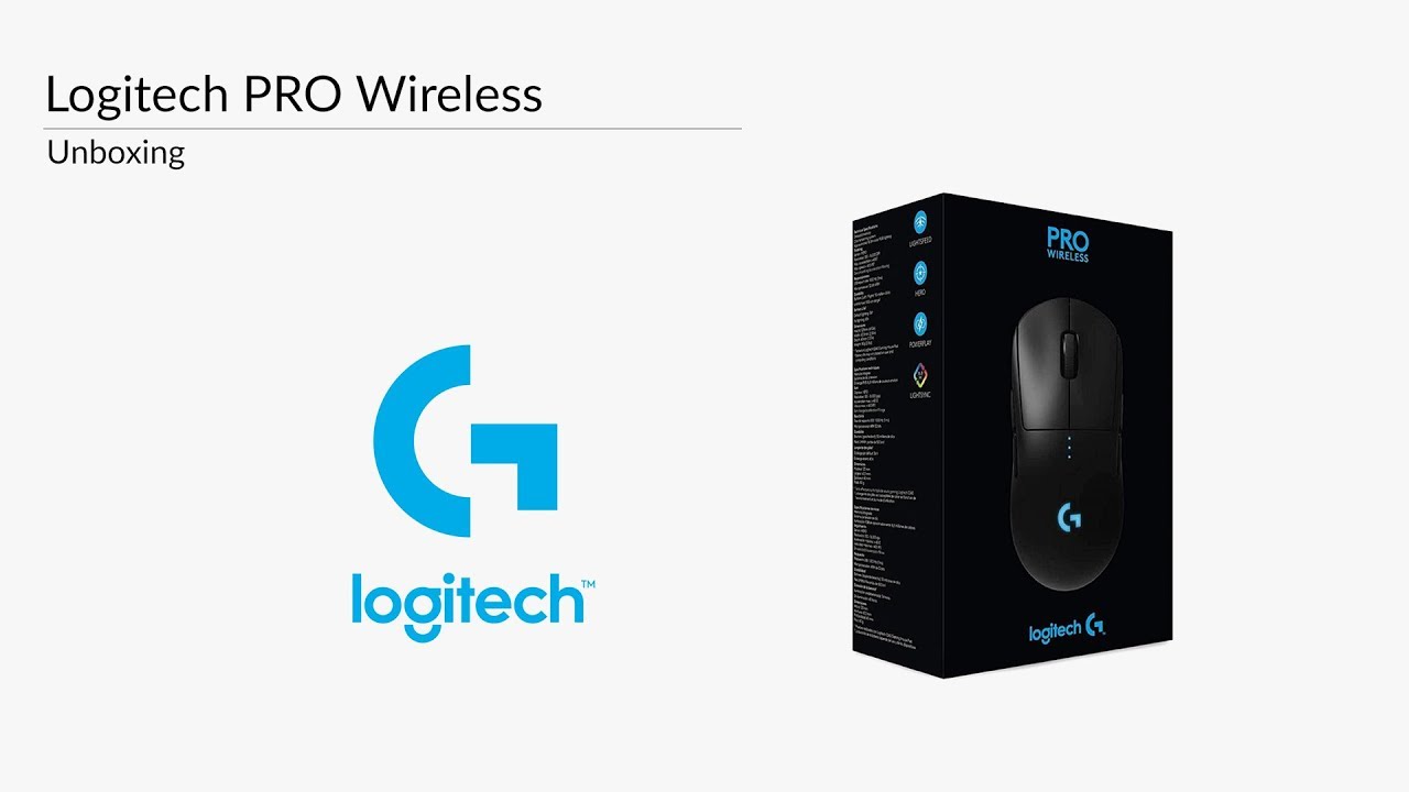 Logitech Pro Wireless Mouse Unboxing | Tech Man Pat - YouTube