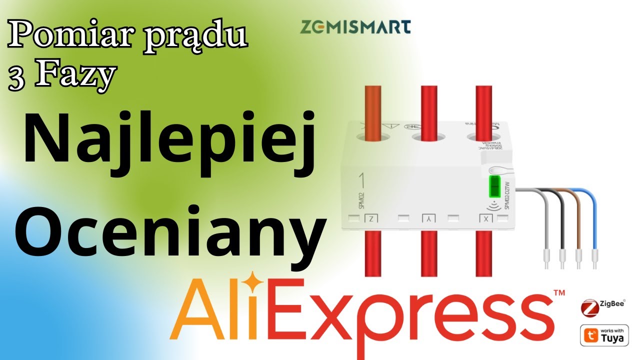 ZemiSmart SPM02-D2TZ – miernik trzy fazowy energii do HA na zigbee ...