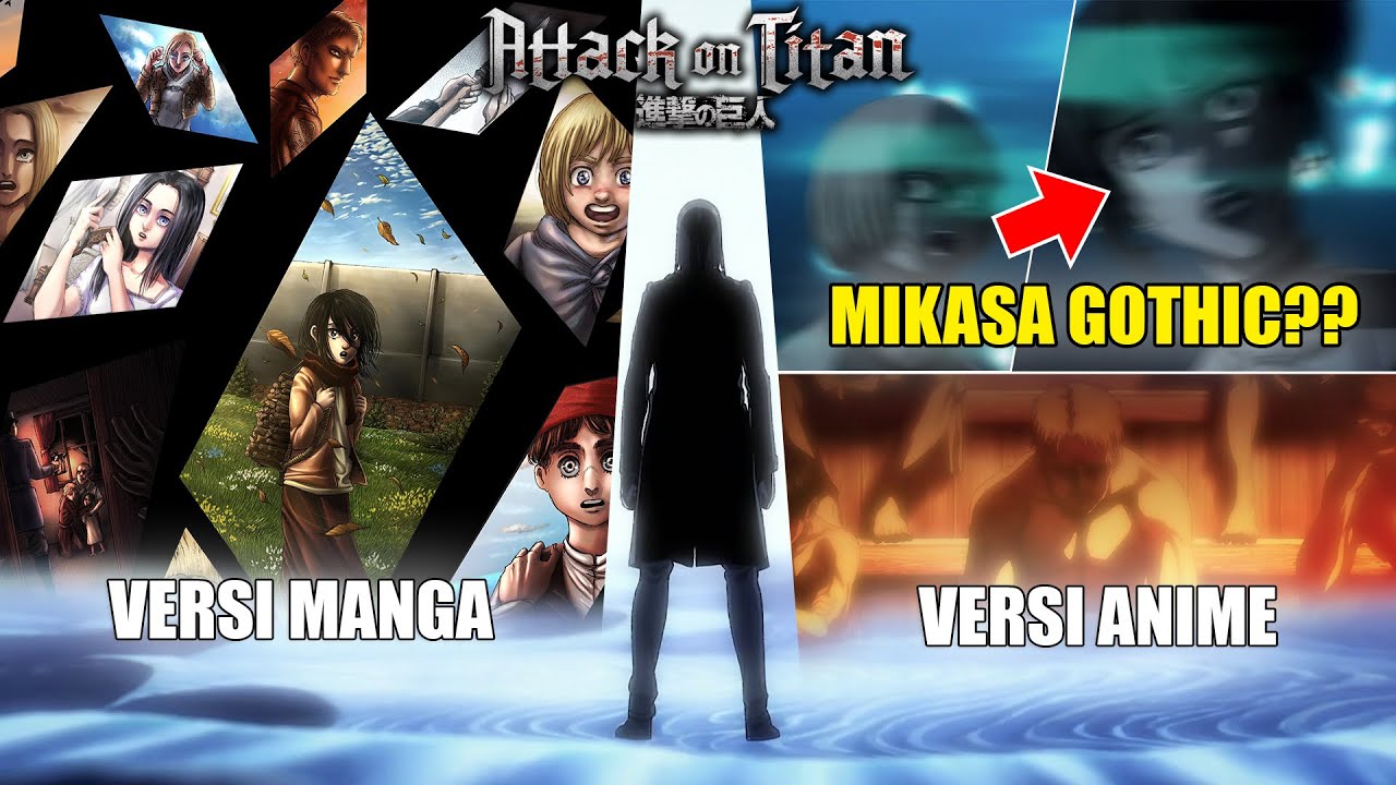DUNIA LAIN? MIKASA GOTHIC & ARMIN CUPU?? | Penjelasan Semua Ingatan ...