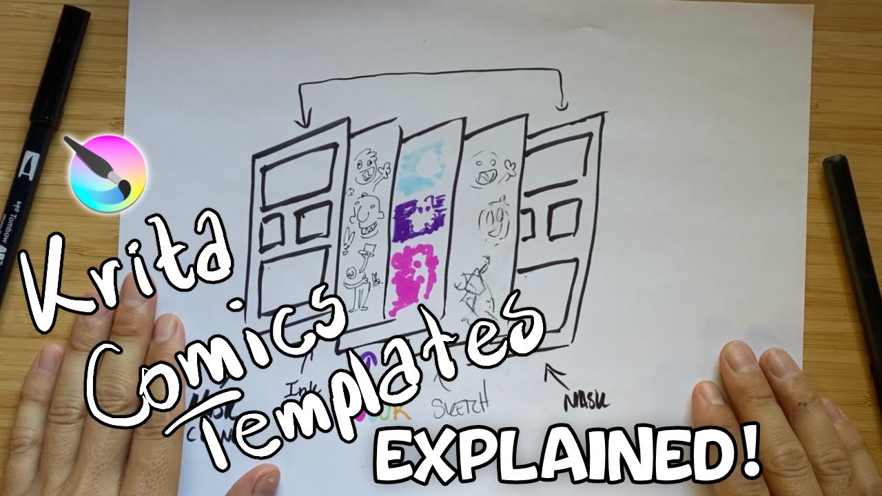 Understanding the Krita Comics Template - YouTube