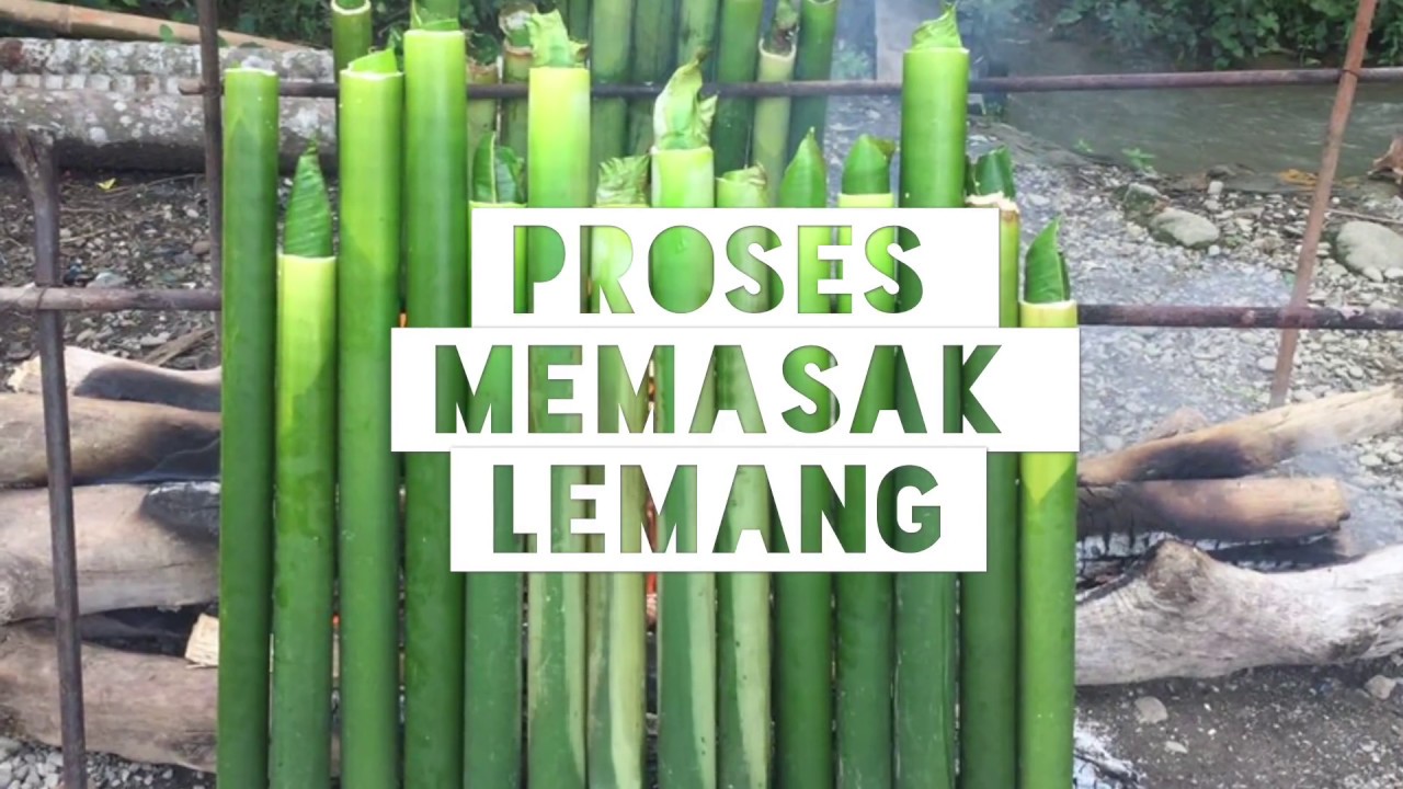 Cara Memasak Lemang - YouTube