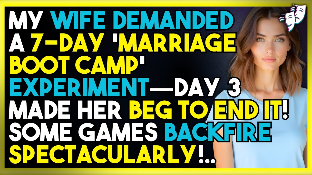 My Wife Demanded a 7-Day 'Marriage Boot Camp' Experiment—Day 3 Made Her BEG To End It! - YouTube