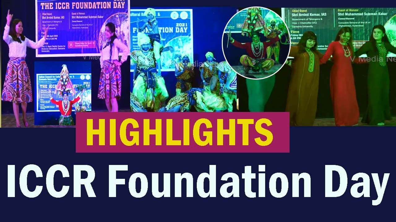 ICCR Foundation Day 2021|| Indian Council For Cultural Relations ...