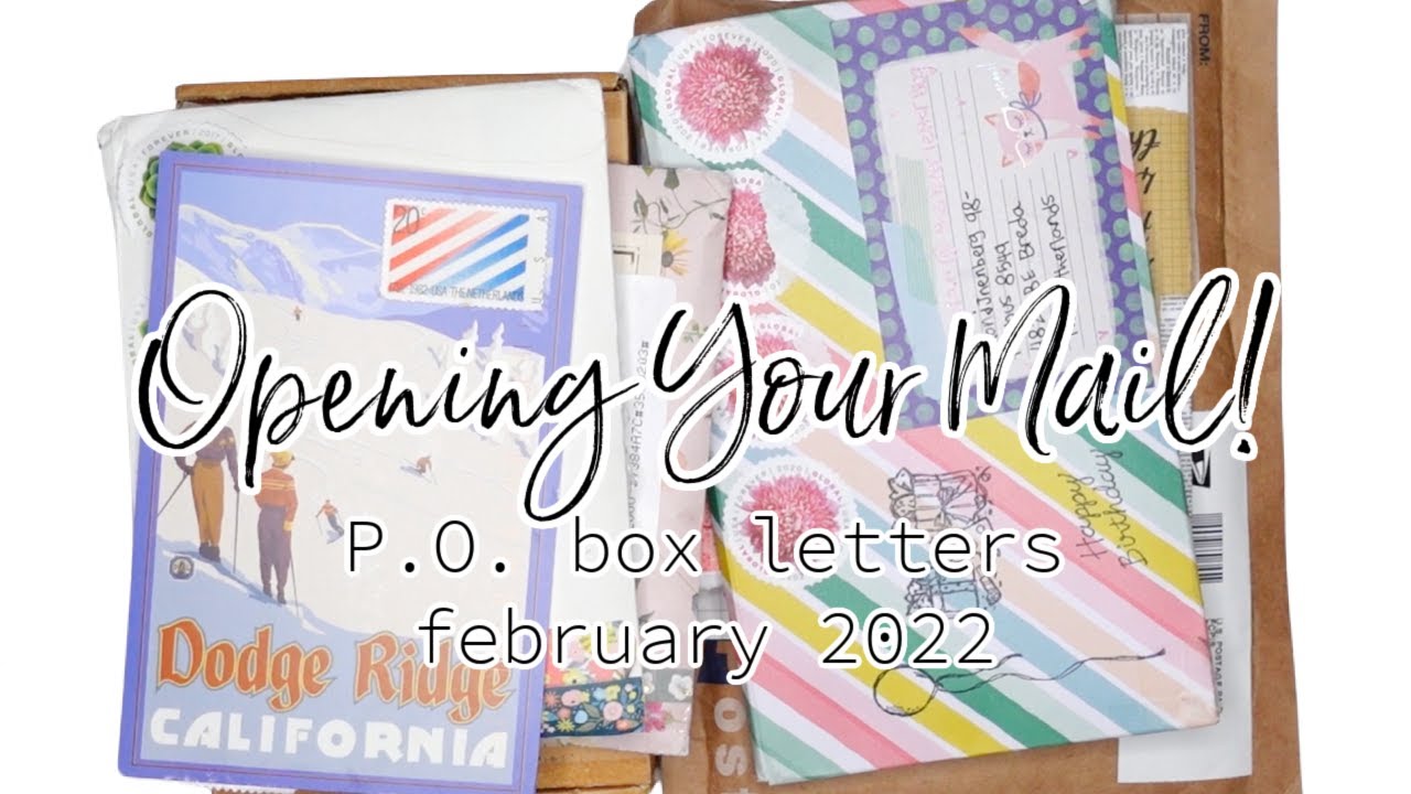 Opening Your Letters! 4 Incredible P.O. Box Mails 📬 - YouTube