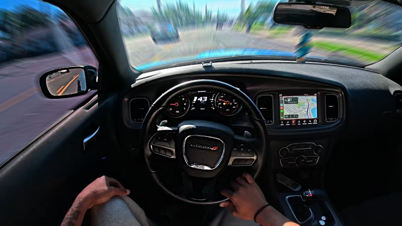 1200HP HELLCAT LATE TO SCHOOL POV - YouTube