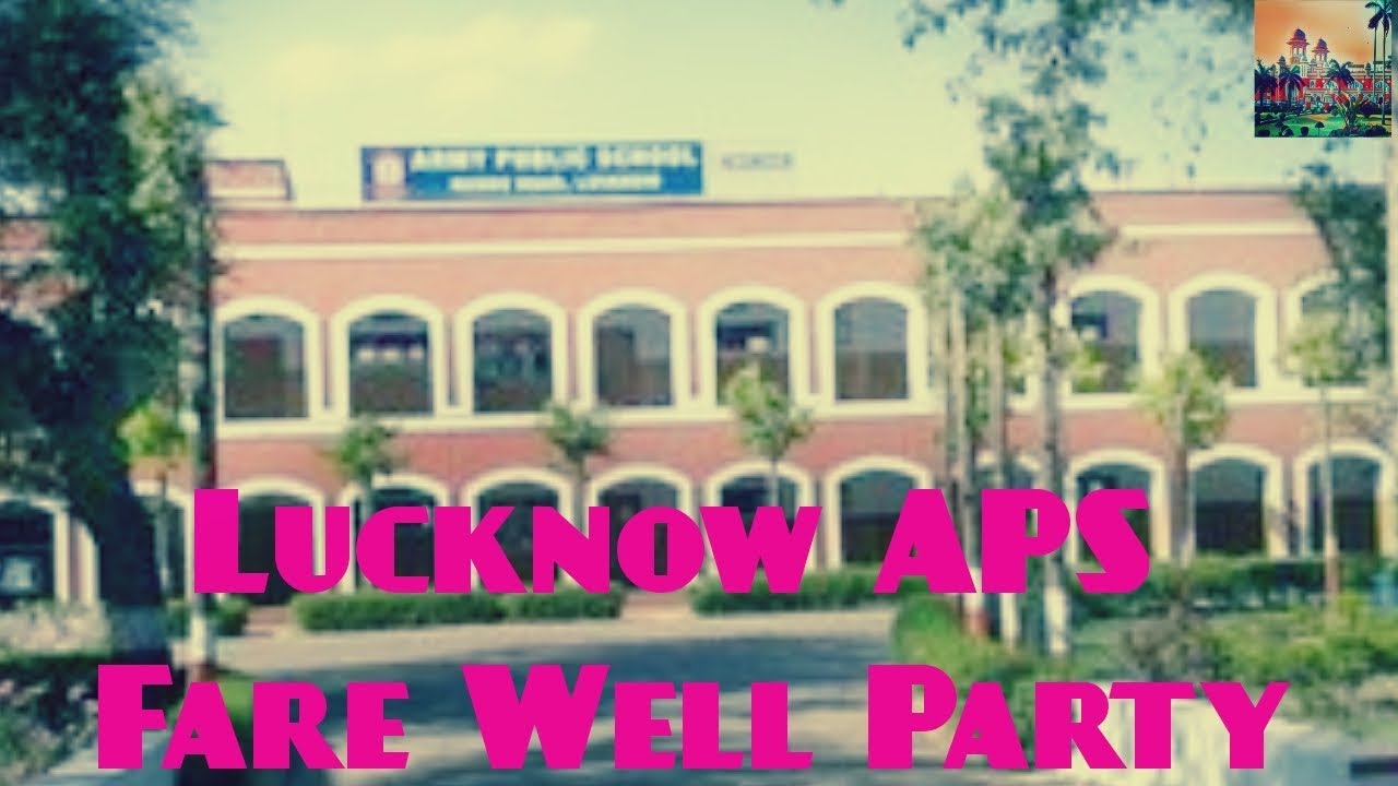 A Fare well Party in Lucknow aps🤘|12th का अखरि दिन।। - YouTube