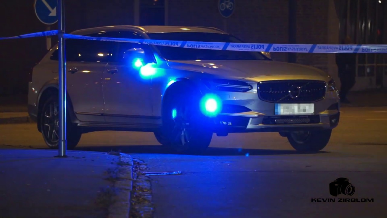 Civil Polisbil - Volvo V90CC -2018 - YouTube