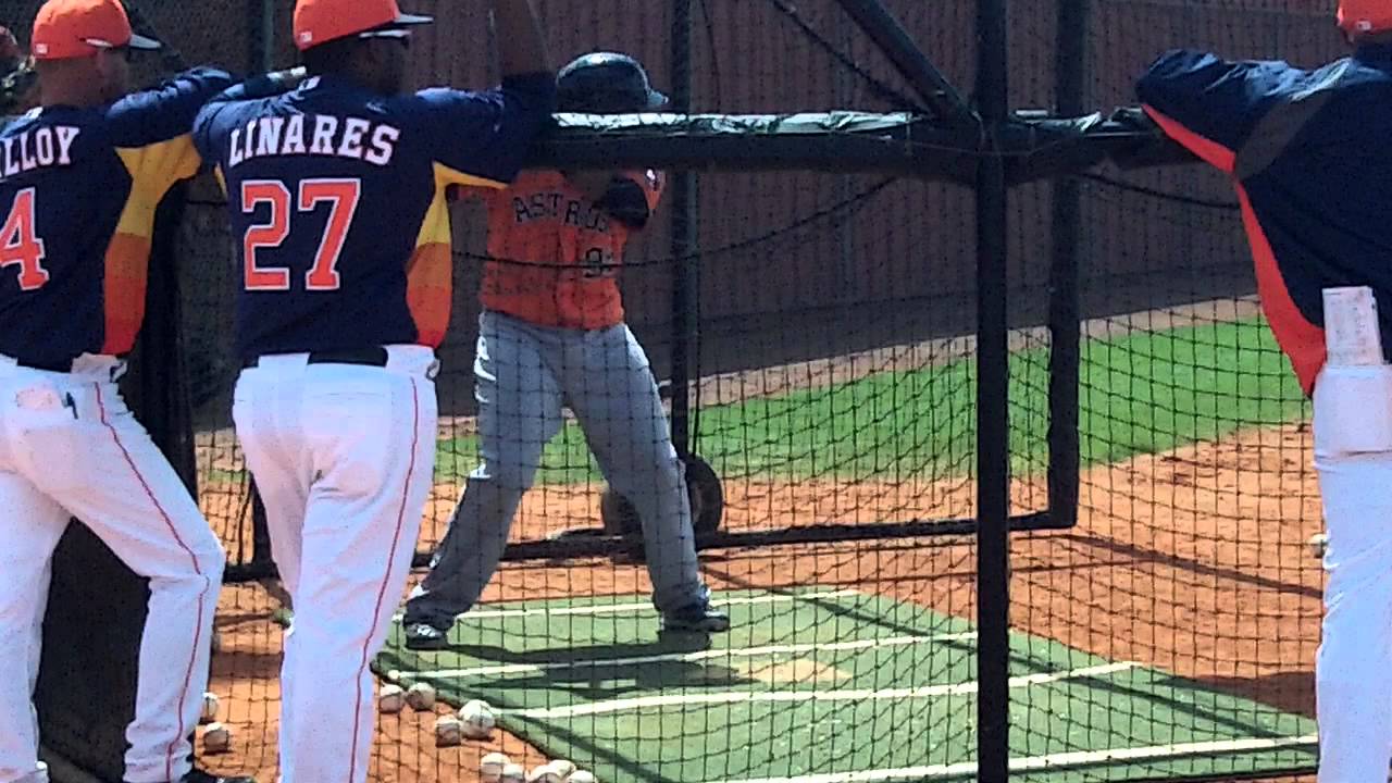 Telvin Nash Batting Practice - YouTube