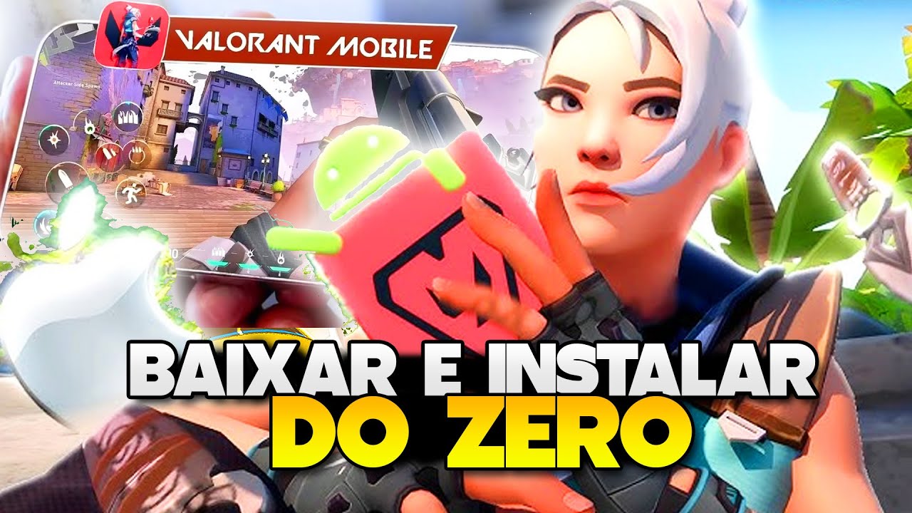 COMO INSTALAR E JOGAR VAlORANT no CELULAR ANDROID OU IPHONE PASSO A PASSO do ZERO MUITO FÁCIL ...