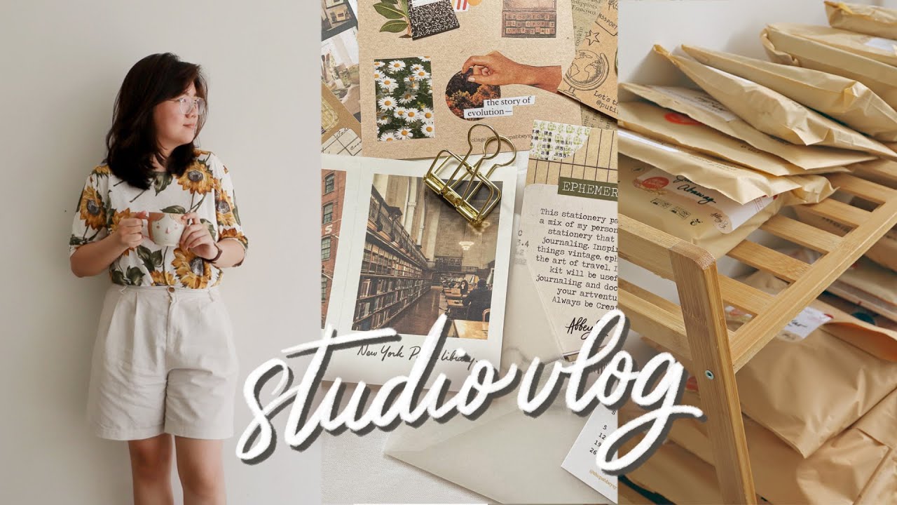 Studio vlog: shop reopening, making decisions, and packing station tour ...