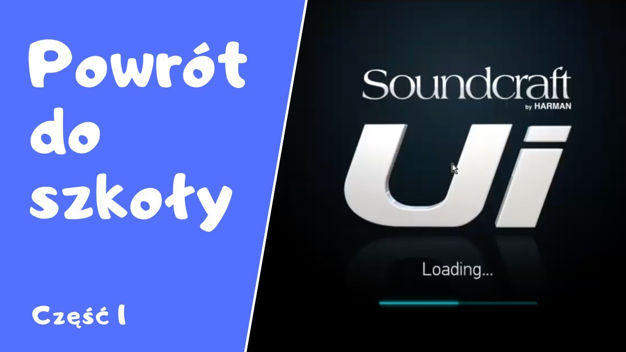 Soundcraft Ui tutorial "Pierwsze kroki" część 1 - YouTube