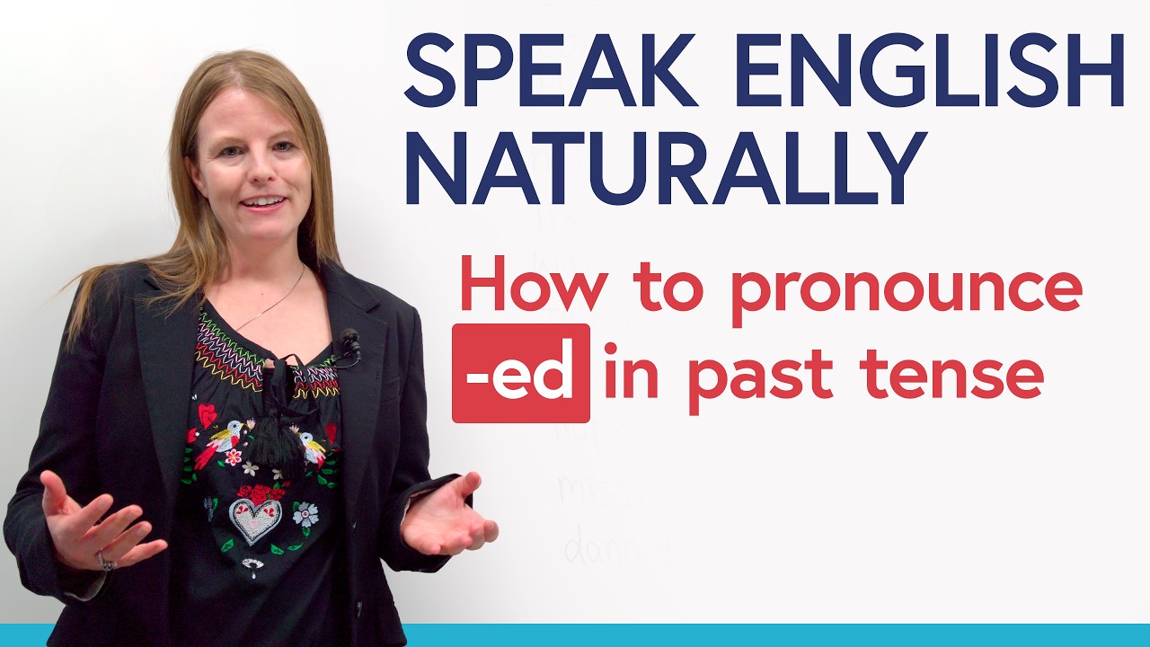 Regular Past Tense Verbs Pronunciation Practice 3 5 Fun English