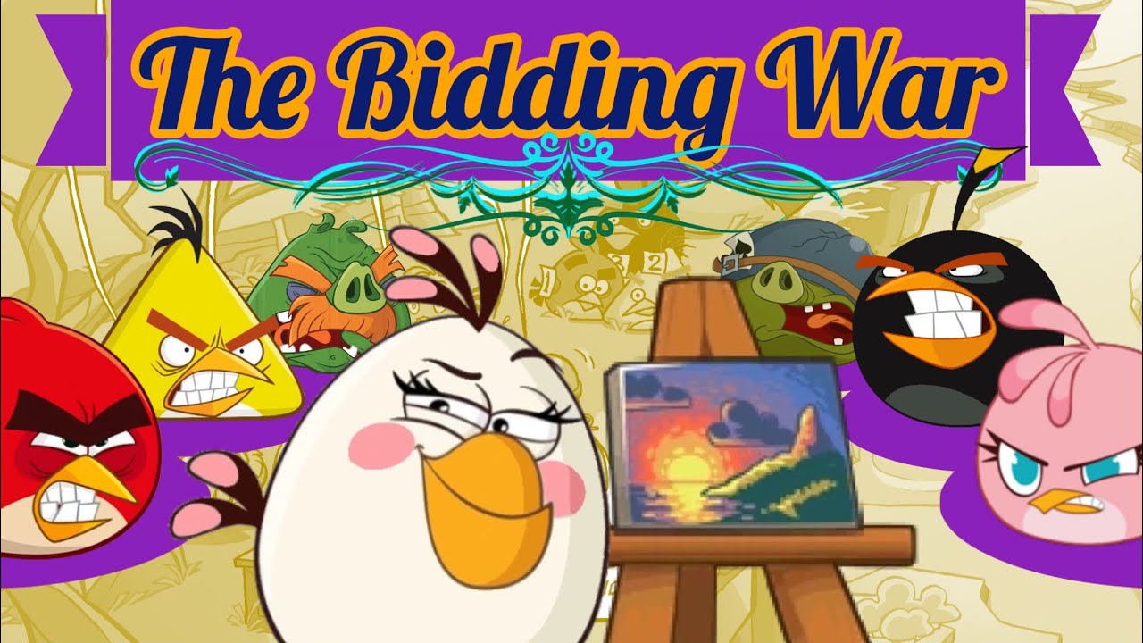 The Bidding War (Angry Birds Comic Dub) - YouTube