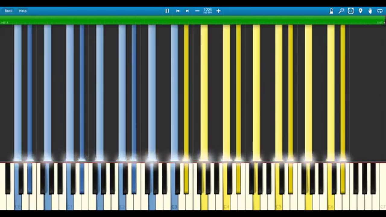 Synthesia: beatmania IIDX: Red Zone | Flipped Keyboard - YouTube