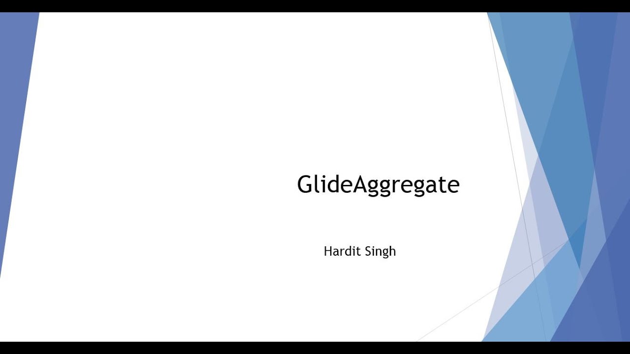 Glideaggregate Vs Gliderecord Servicenow Youtube