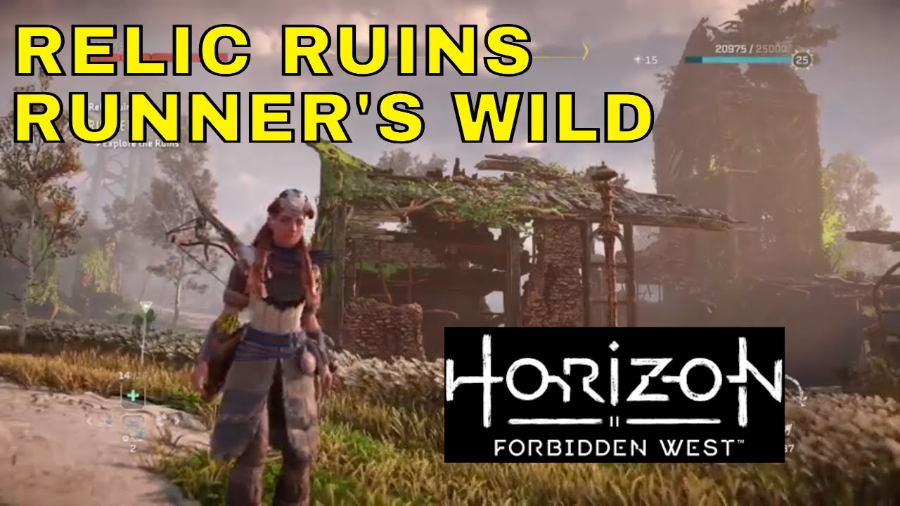 Horizon Forbidden West Runner‘s Wild Relic Ruins Walkthrough - YouTube