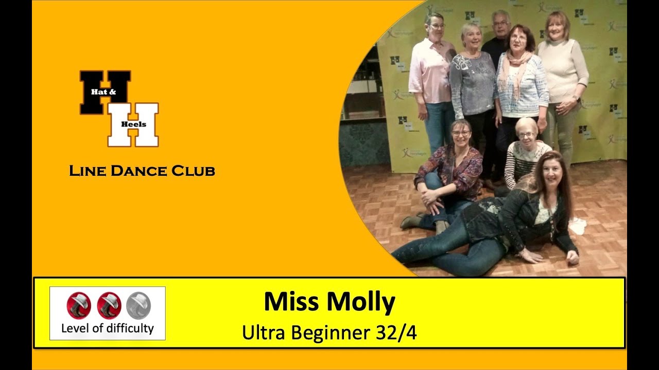 Miss Molly - LineDance Demo & Teach - YouTube
