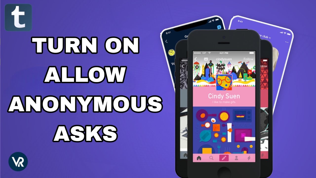 How To Turn On Allow Anonymous Asks On Tumblr App - YouTube