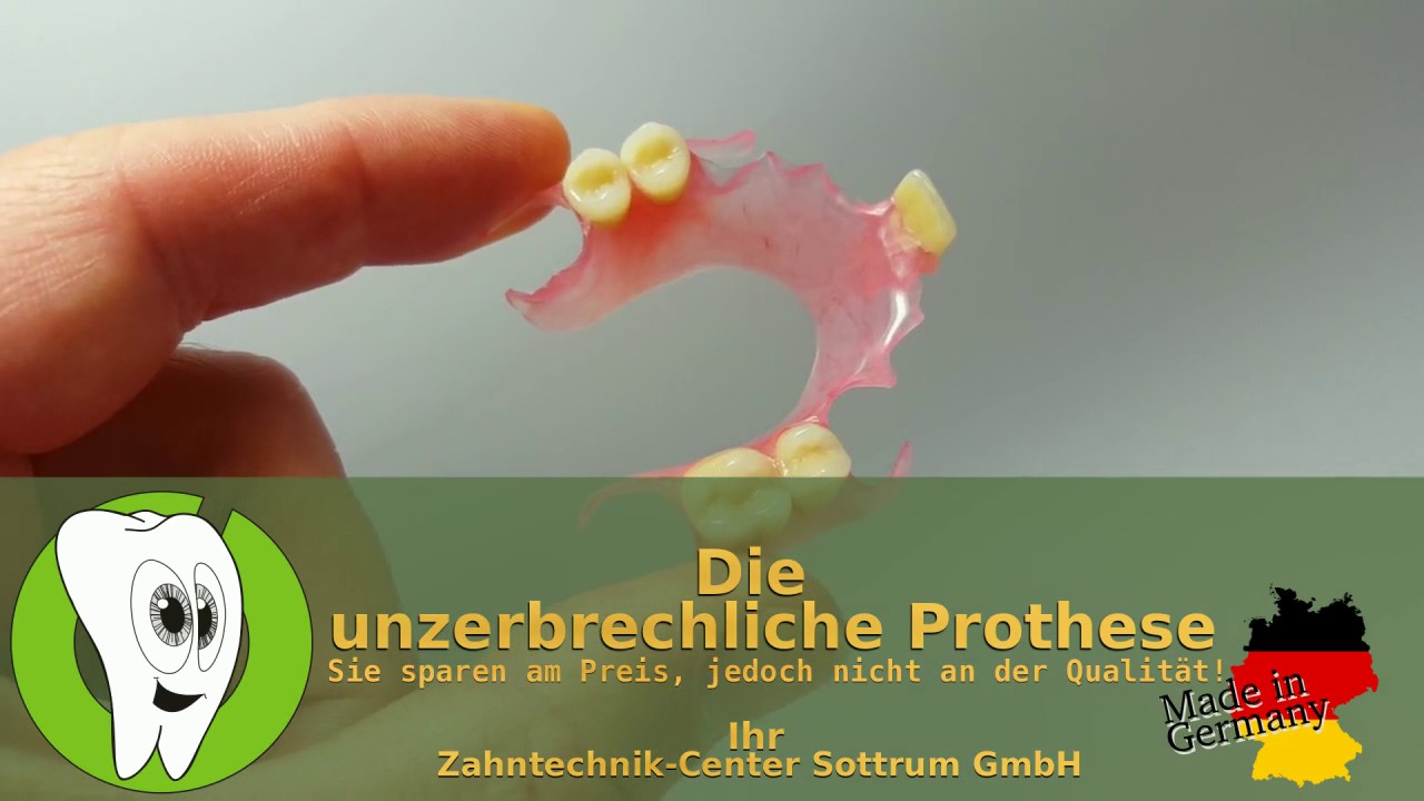 flexible Prothese Dentallabor Zahntechnik Center Sottrum - YouTube