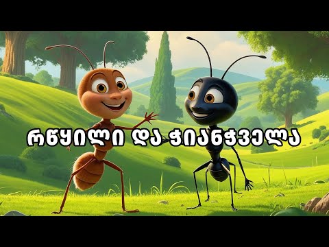 რწყილი და ჭიანჭველა | ქართული ანიმაცია