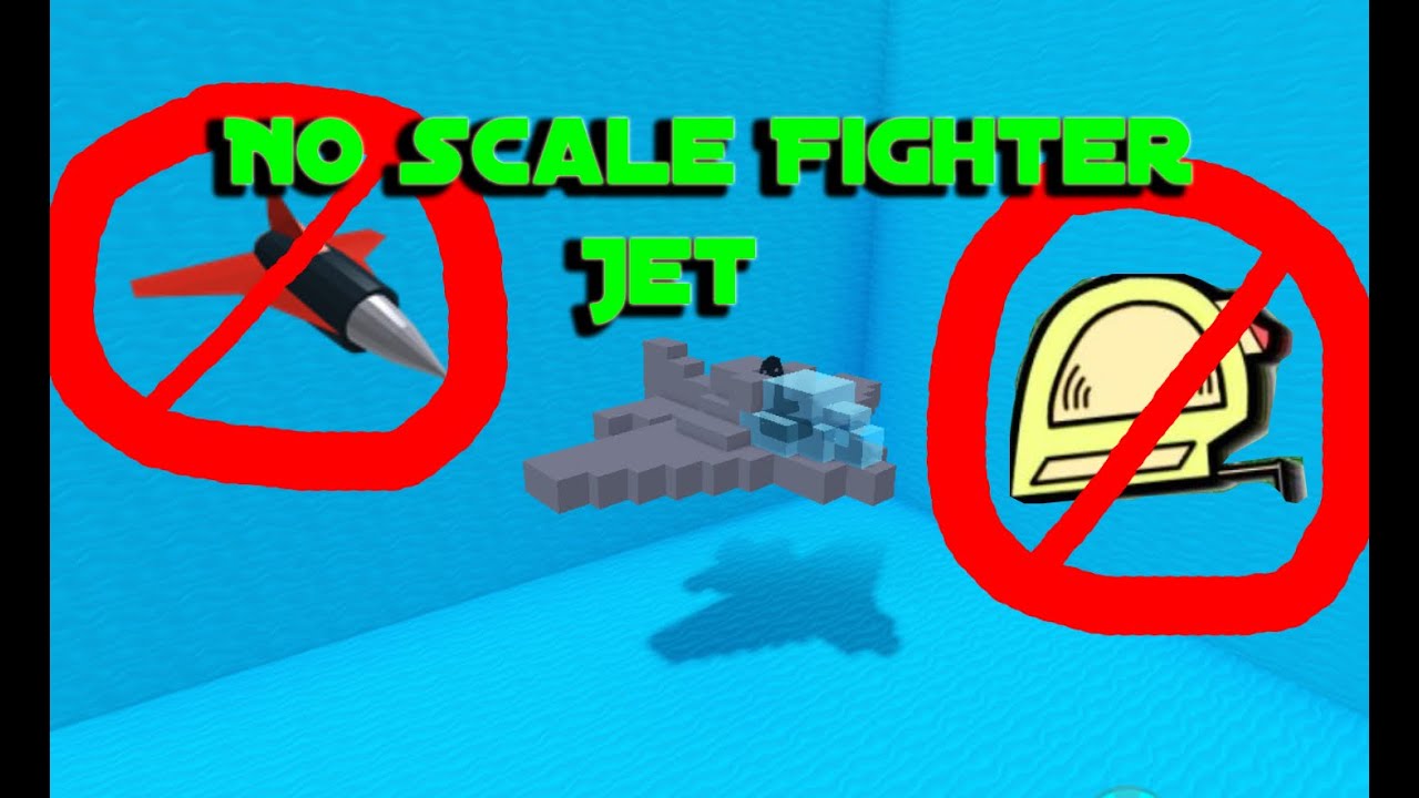 Easy No Scale Fighter Jet | Build a Boat - YouTube