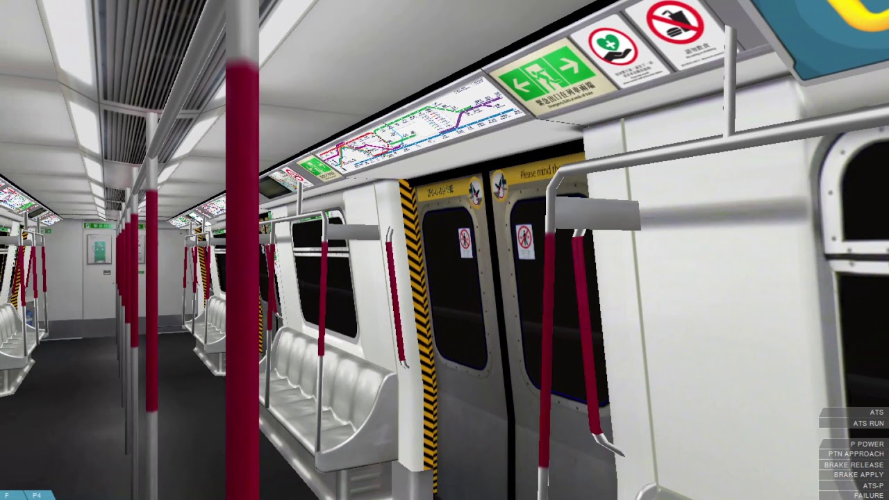 [Normal M-Train] OpenBVE MTRC TKL M-Train from North Point to Quarry ...