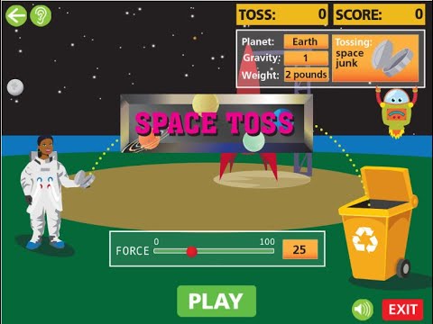 Space Toss - YouTube