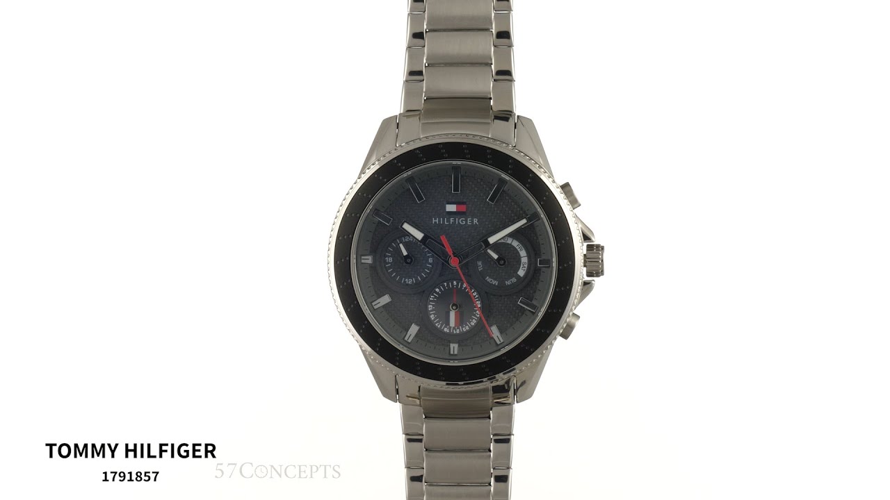 Tommy Hilfiger 1791857 Aiden • Zegarek męski - YouTube