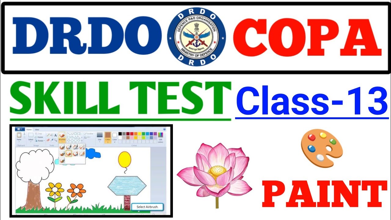 DRDO COPA TRADE TEST Class-13 | DRDO COPA SKILL TEST Playlists | Full ...