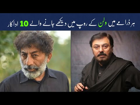 Top 10 Pakistani actors who are villains in every drama | Pakistani ...