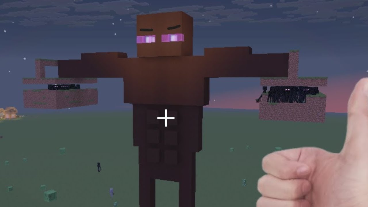 Very Muscular Enderman | Minecraft - YouTube