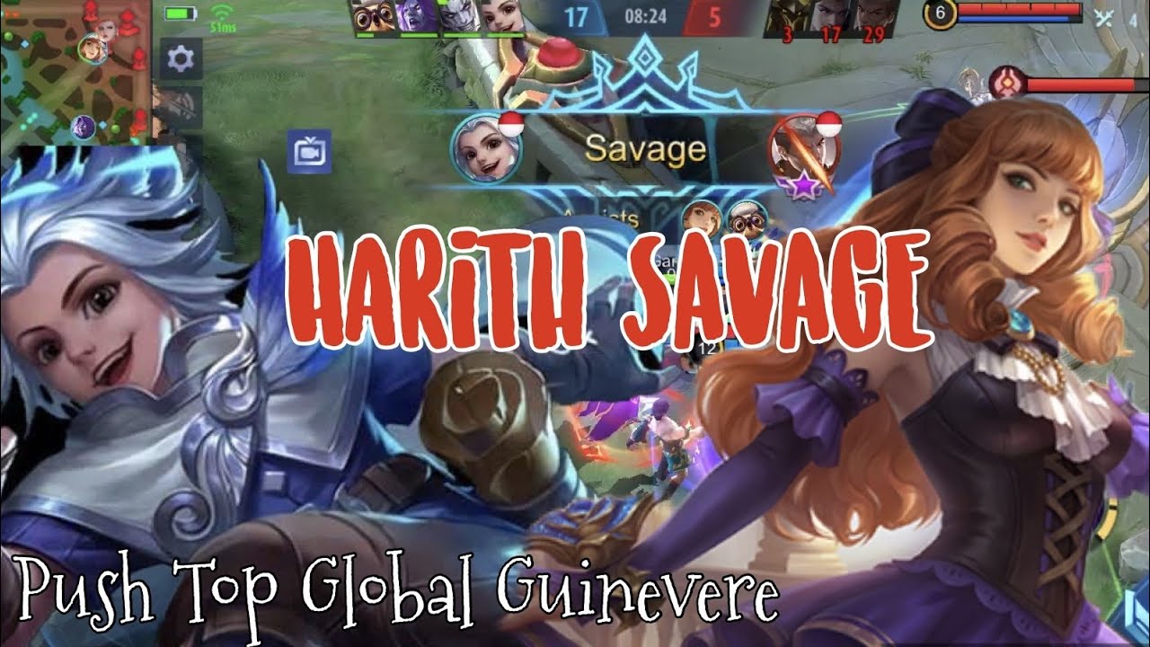 HARITH SAVAGE - SOLO RANK Guinevere (OboGaming) MLBB 515 Party - YouTube