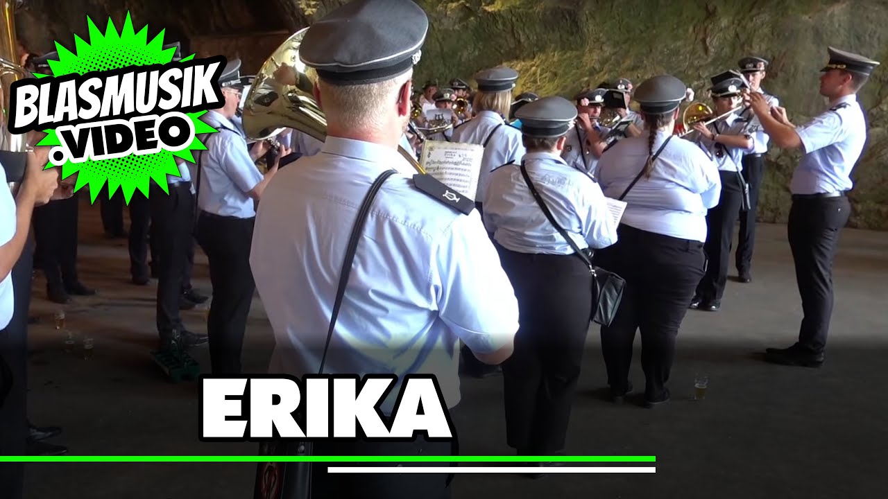 🟢 Erika 🎼 | Marsch & Soldatenlied | Musikverein Balve | German Military ...