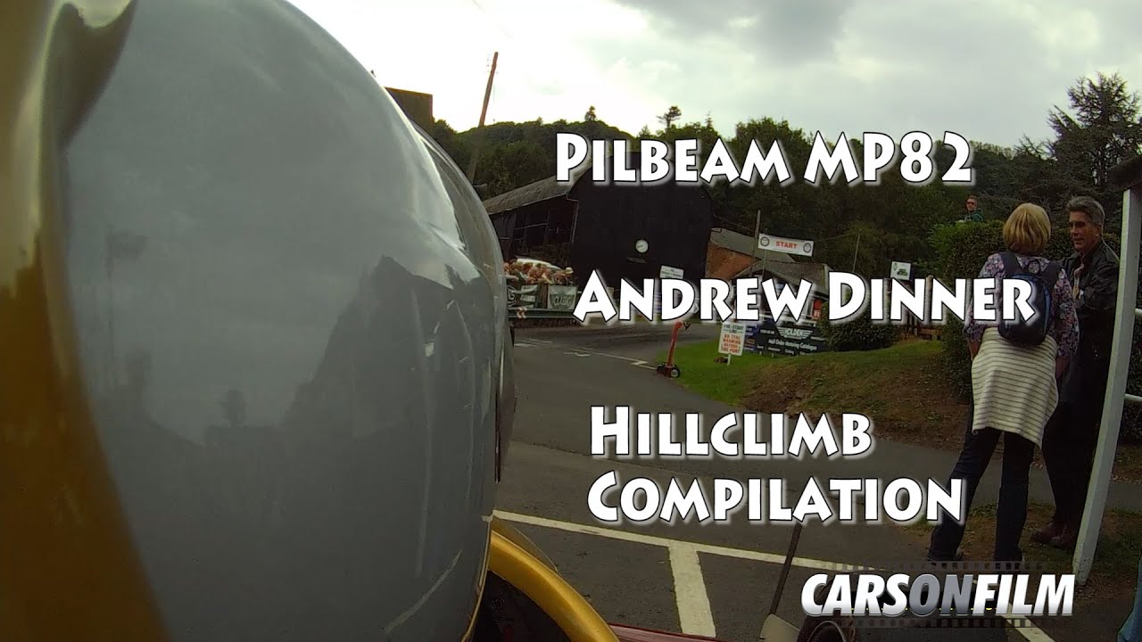 Pilbeam MP82 Hillclimbing Compilation Andrew Dinner - YouTube