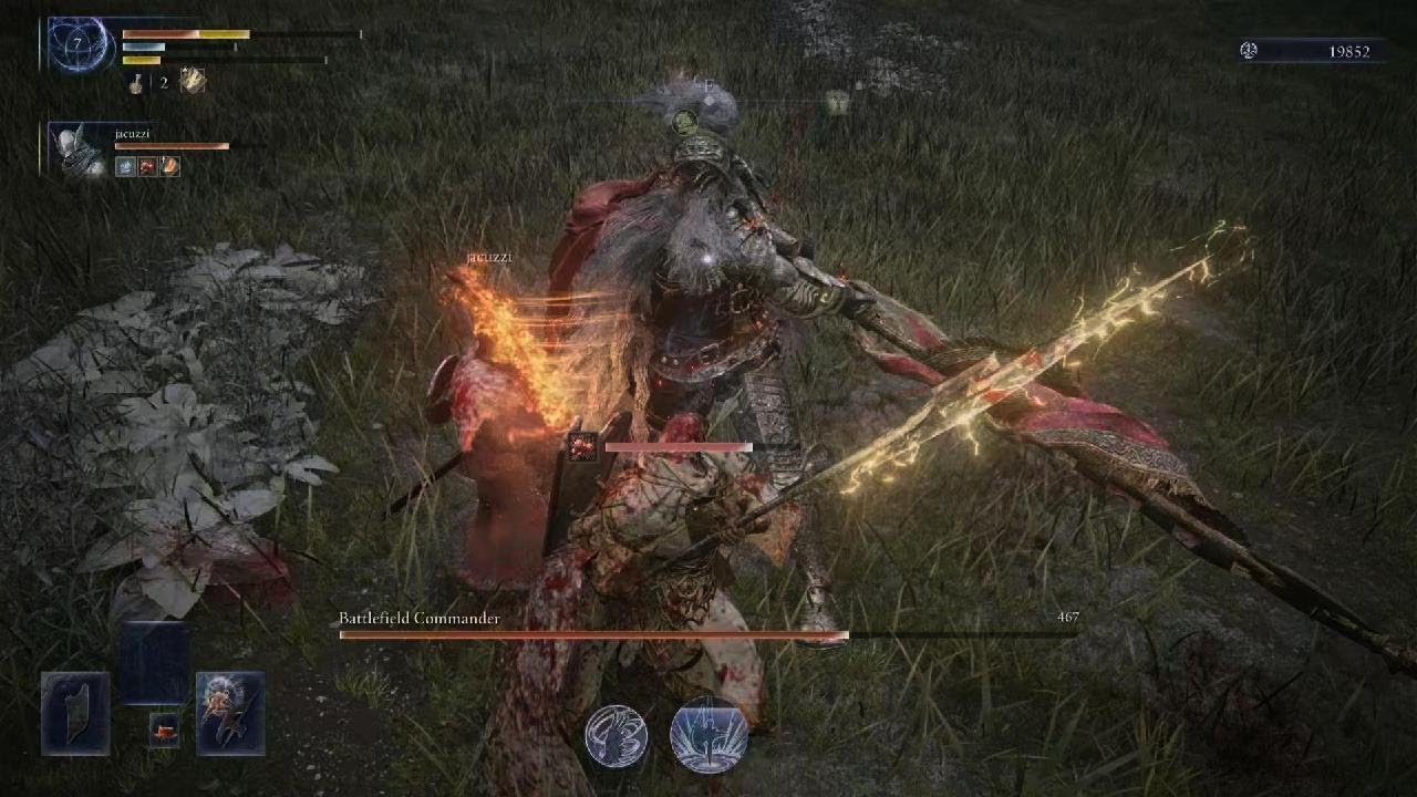 ELDEN RING NIGHTREIGN Battlefield Commander Boss Fight - YouTube